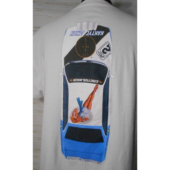 Cactus Jack | Shirts | Cactus Jack World Sz Xl Mens Tshirt White Travis ...